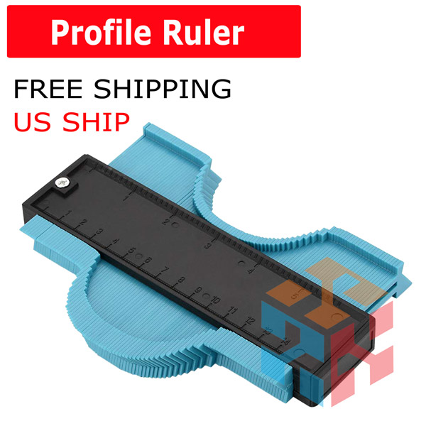 Saker Shape Profile Contour Gauge Plastic Woodworking Tool Duplicator ...