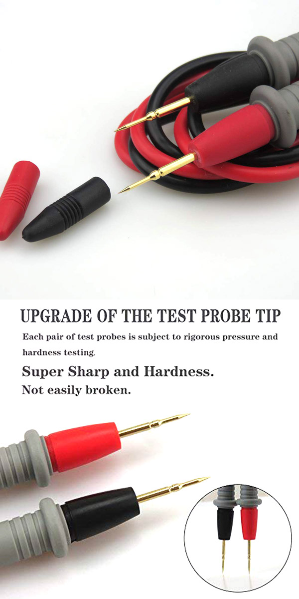 1000V 20A Probe Test Lead Alligator Clip Fr Agilent Fluke Clamp ...